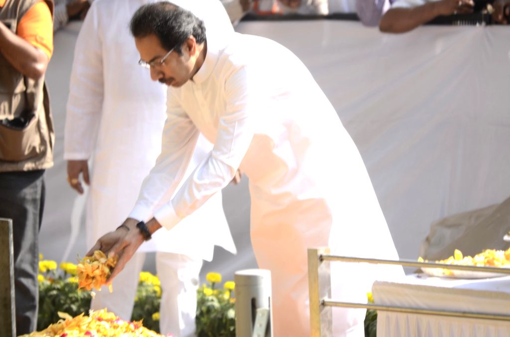 Inauguration of Bal Thackeray memorial garden