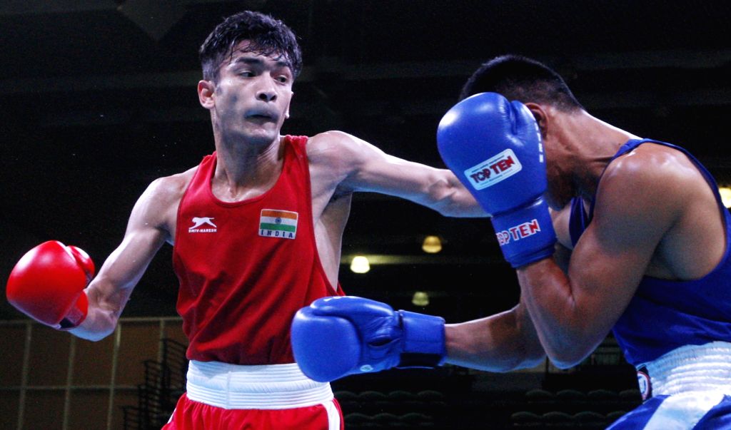 1st India Open international boxing tournament - Shiva Thapa Vs Dorji ...