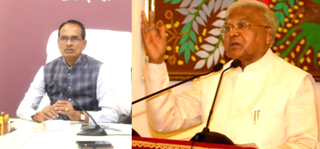 Free Photo :shivraj singh chouhan and Mangubhai Patel