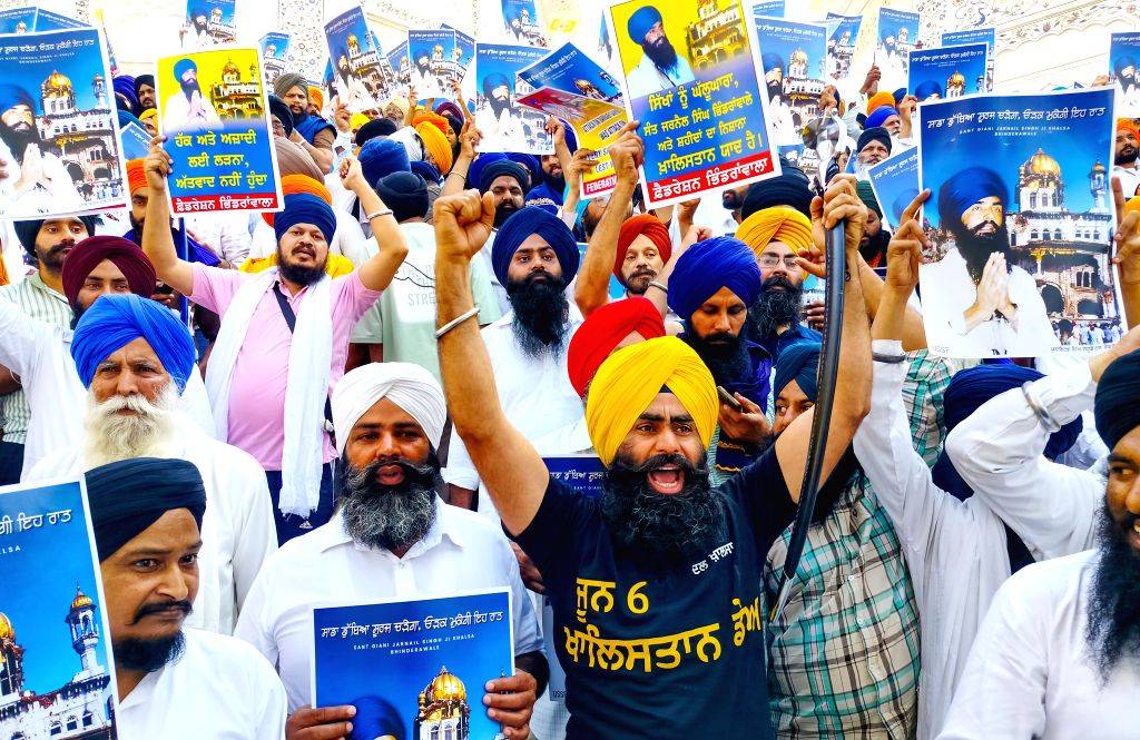 Sikh Groups Mark Operation Blue Star Anniversary at Golden Temple