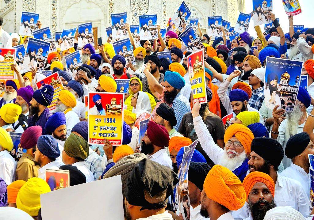 Sikh Groups Mark Operation Blue Star Anniversary at Golden Temple