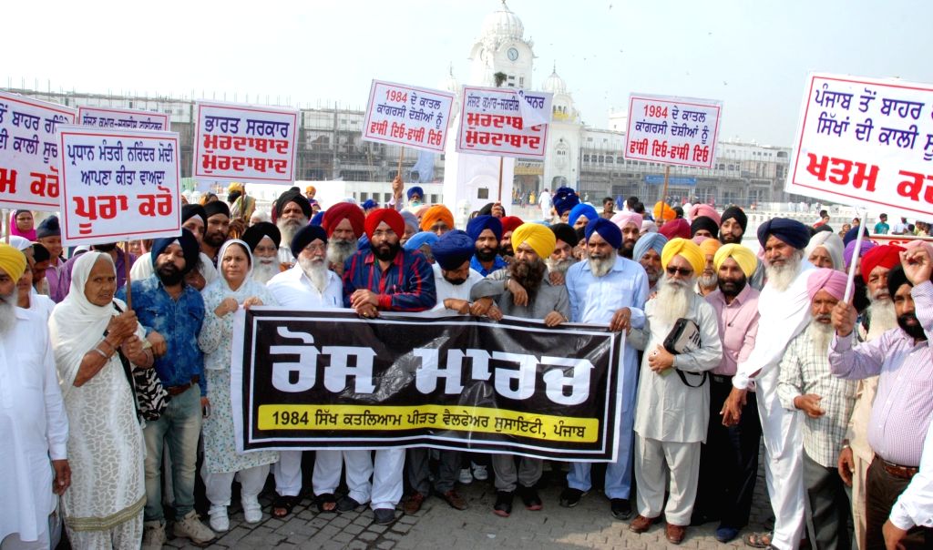 Sikhs demand justice for the victims of 1984 anti-sikh riots