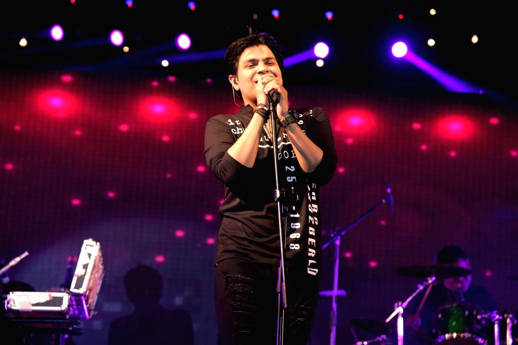 Ankit Tiwari during a programme