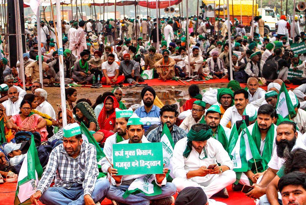 SKM Farmers Protest for MSP Guarantee