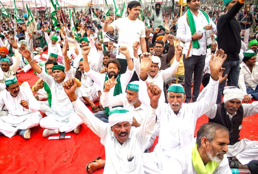 SKM Farmers Protest for MSP Guarantee