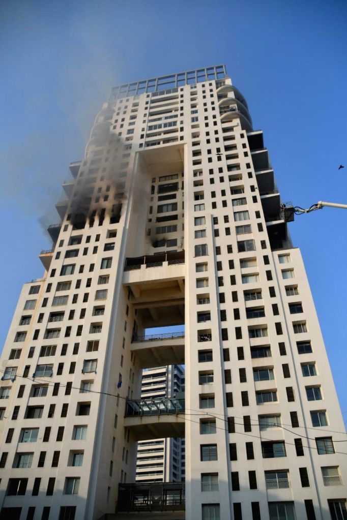Fire breaks out in Mumbai multi-storey