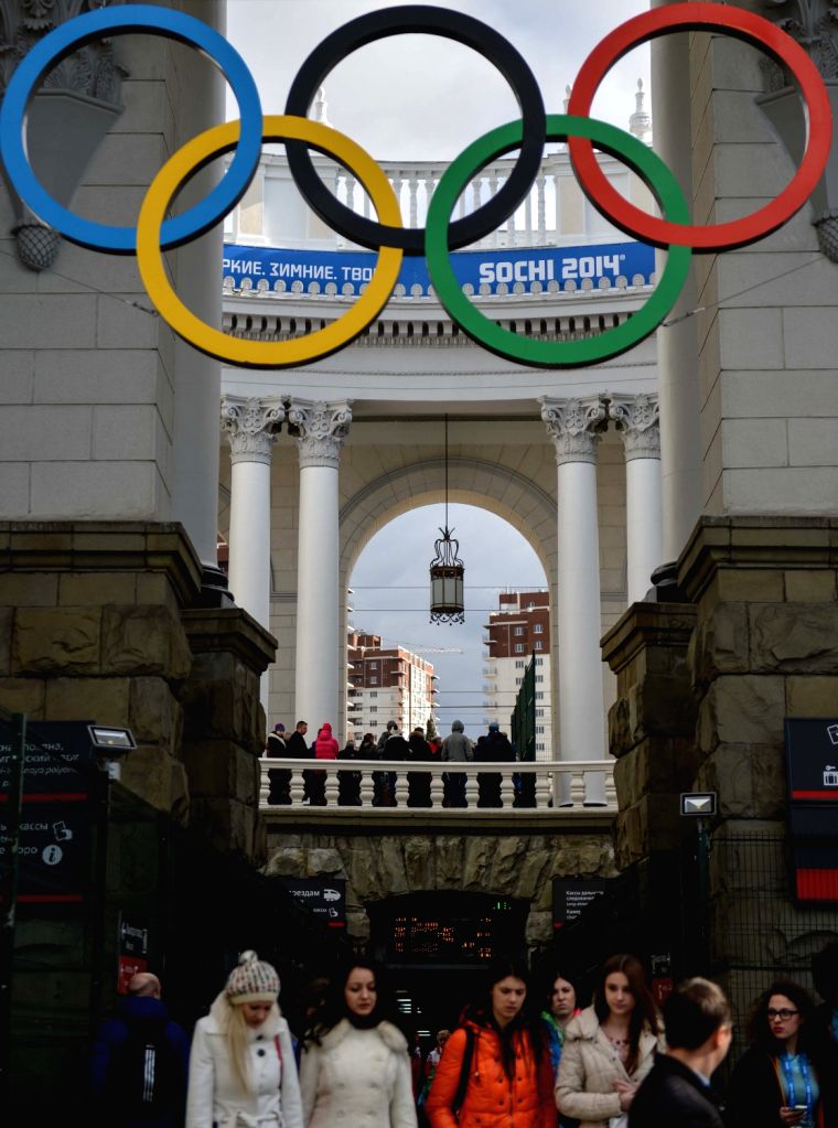 Training at the Rosa Khutor Extreme Park ahead of Sochi 2014 Olympic ...