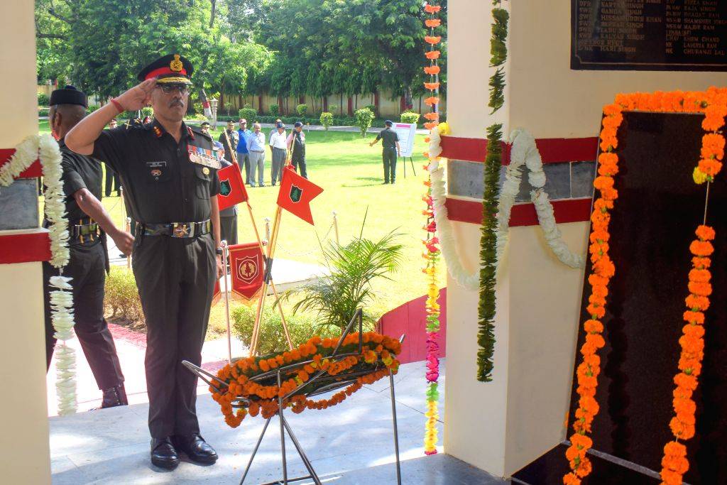 Soldiers Mark Kargil Vijay Diwas at Pine Divisional HQ