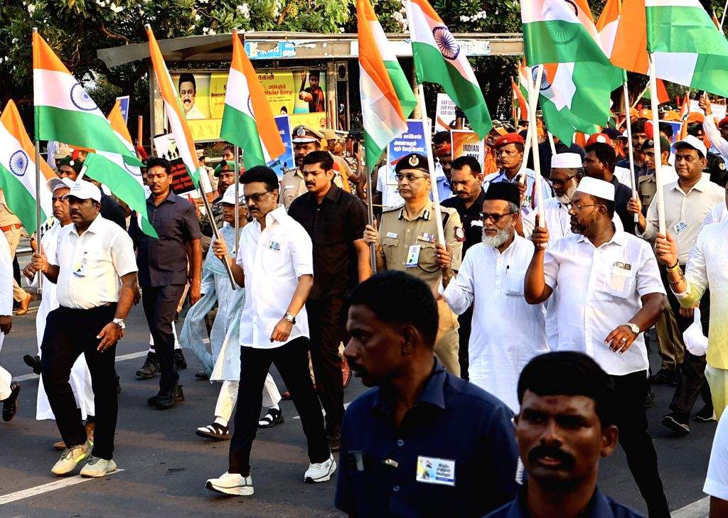 Solidarity Rally for Indian Soldiers