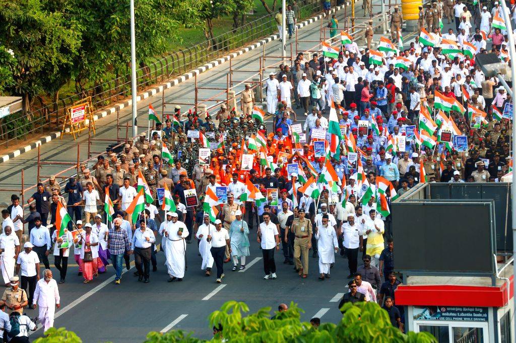 Solidarity Rally for Indian Soldiers