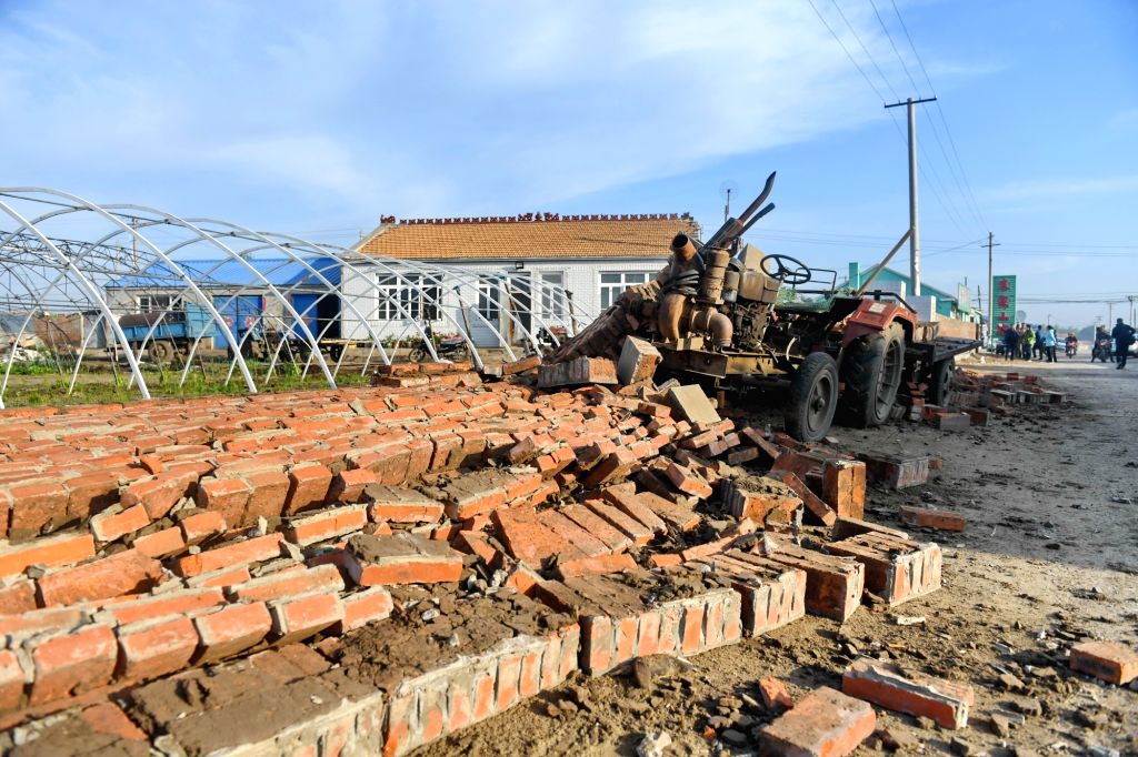 CHINA-JILIN-SONGYUAN-EARTHQUAKE