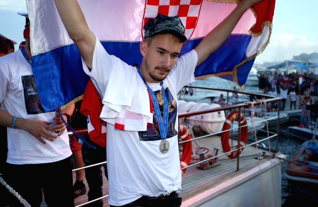 CROATIA-SPLIT-FIFA WORLD CUP-CELEBRATION