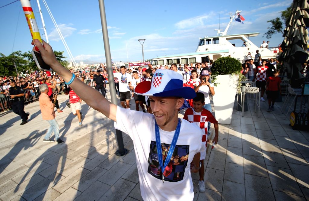CROATIA-SPLIT-FIFA WORLD CUP-CELEBRATION