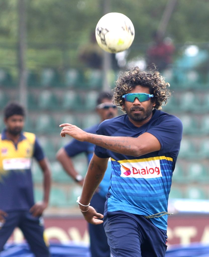Dambulla (Sri Lanka): Sri Lanka - practice session - Lasith Malinga