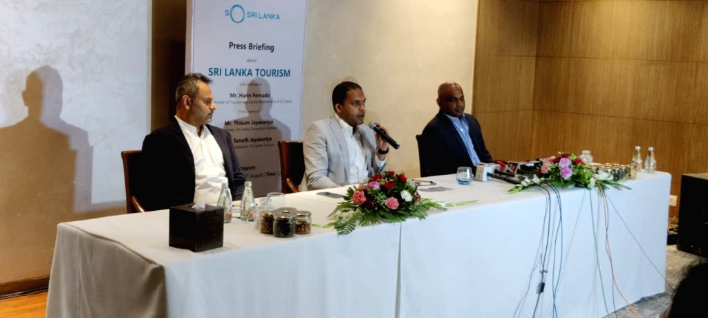 Free Photo : Srilanka's Tourism Minister Harin Fernando and brand ...