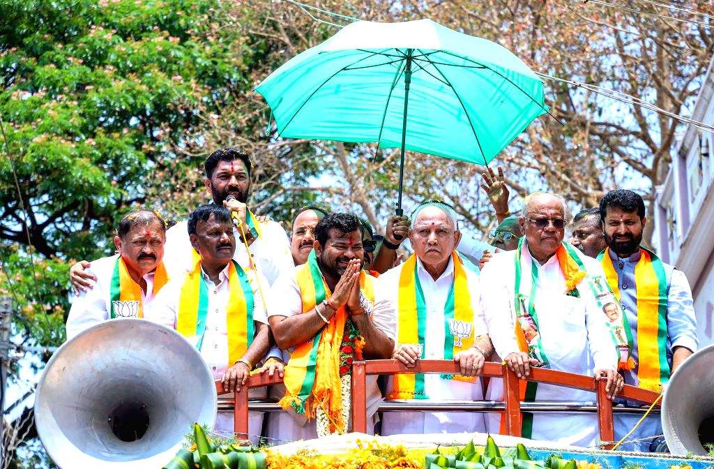 Srinivas Das Kariyappa files nomination for Davanagere South