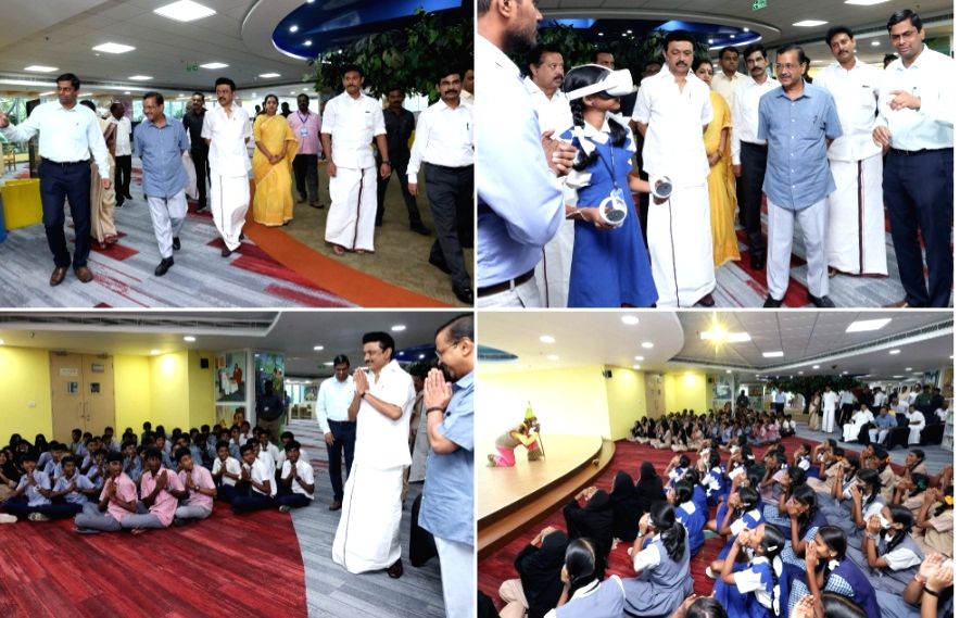 Stalin launches Pudhumai Pen scheme in TN, Kejriwal unveils 26 schools ...