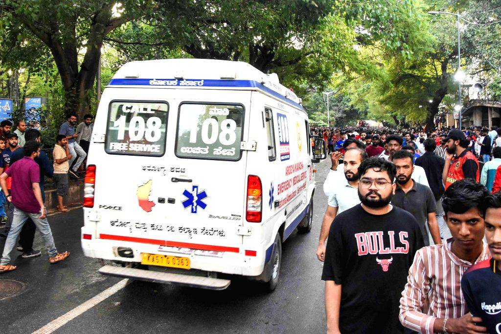 Stampede outside M. Chinnaswamy Stadium during RCB celebration in Bengaluru