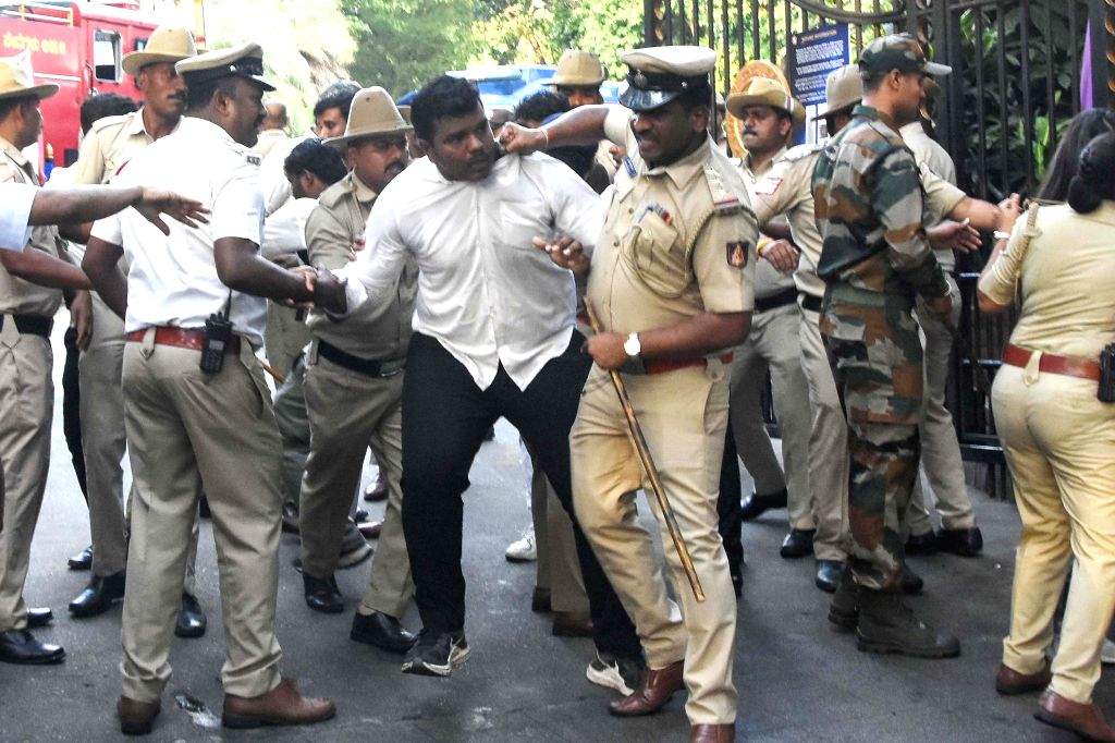 Stampede outside M. Chinnaswamy Stadium during RCB celebration in Bengaluru