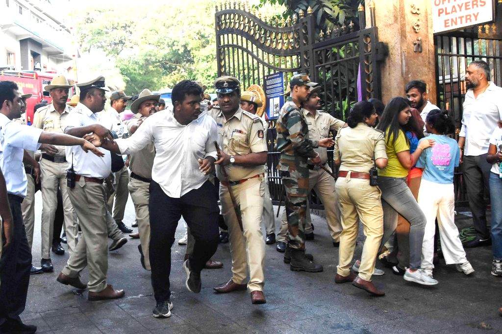 Stampede outside M. Chinnaswamy Stadium during RCB celebration in Bengaluru
