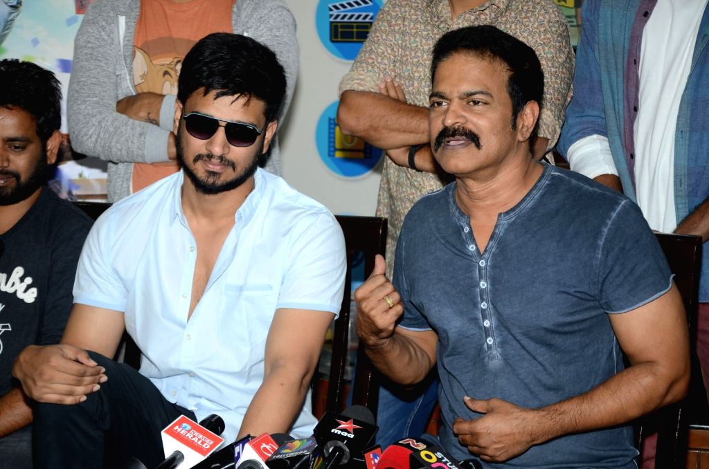 Kirrak Party' movie press meet - Stills