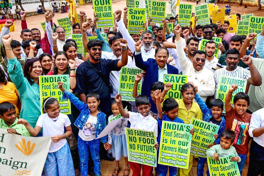 Student Agriculture Awareness March Held At Freedom Park