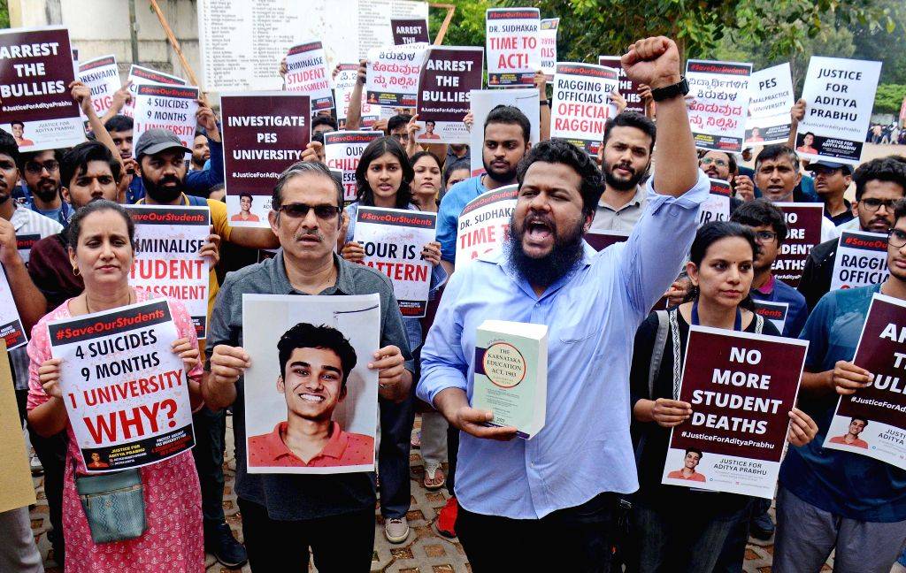 Students and Citizens gather to protest at Freedom park recurring ...