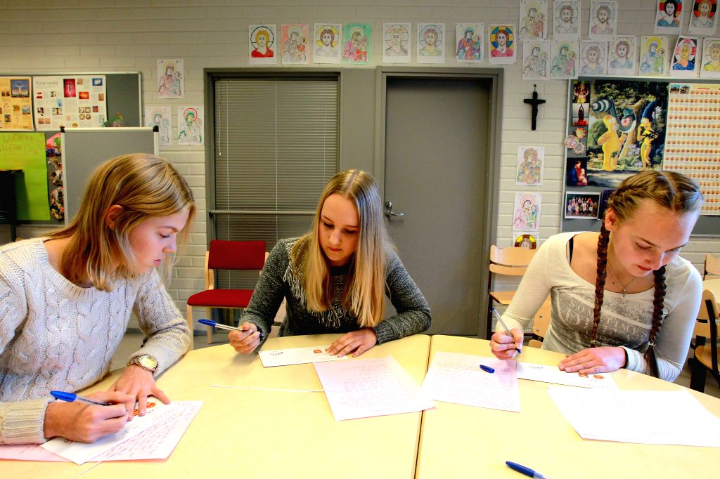 FINLAND-TAMPERE-EDUCATION-PEN PAL