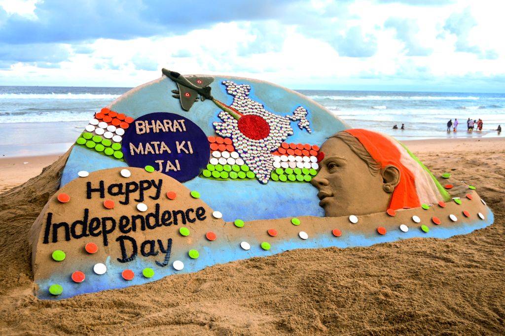 Sudarsan Pattnaik Creates Sand Art Tribute to ‘Operation Sindoor’