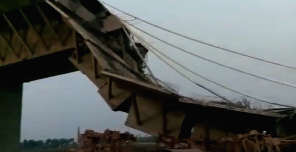 3 bridge collapses, none fatal, set off alarm bells in Bihar