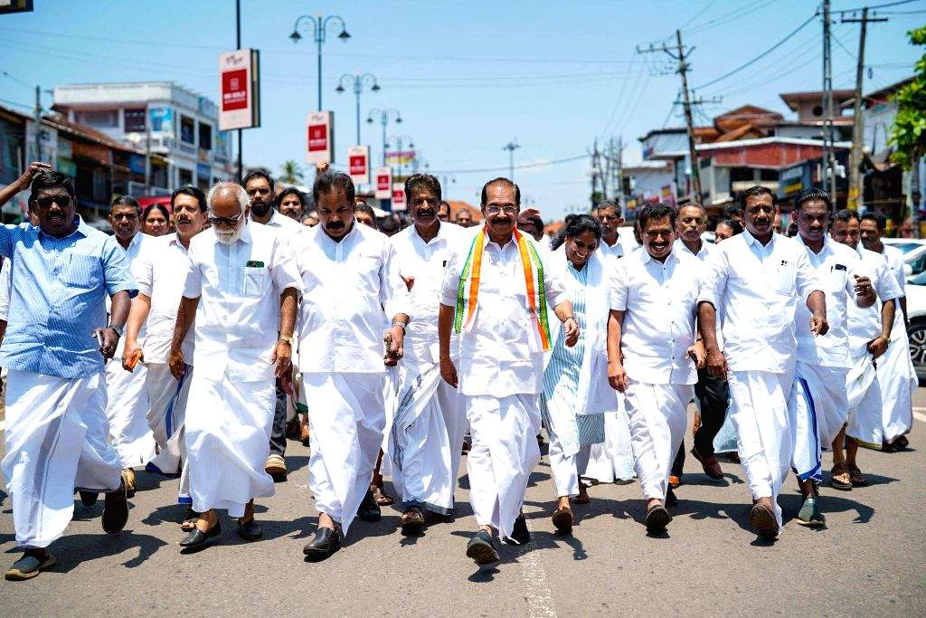 Sunny Joseph files nomination from Peravoor