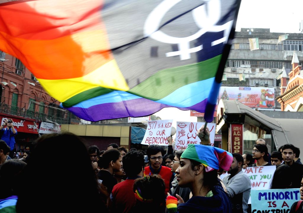 Supporters of LGBT (lesbian, gay, bisexual, and transgender) community ...