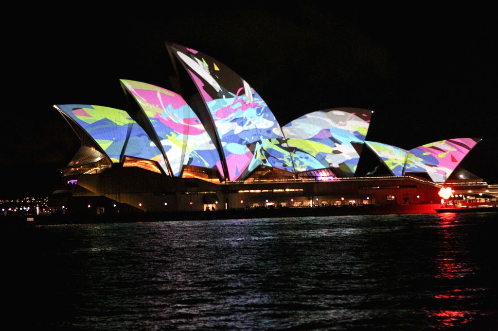 AUSTRALIA-SYDNEY-VIVID SYDNEY-LIGHT SHOW