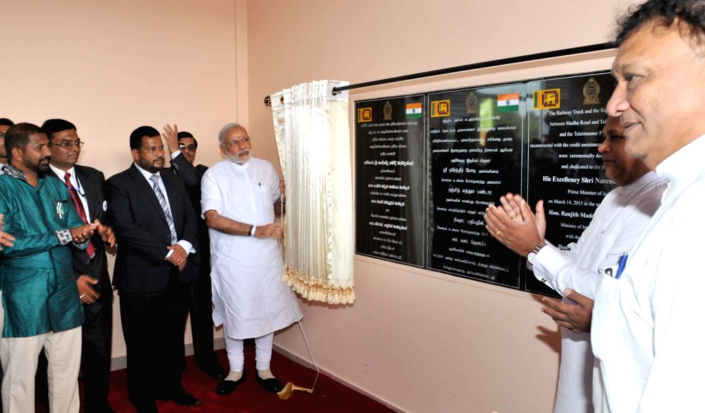 Talaimannar (Sri Lanka): Modi inaugurates Talaimannar Pier Railway Station