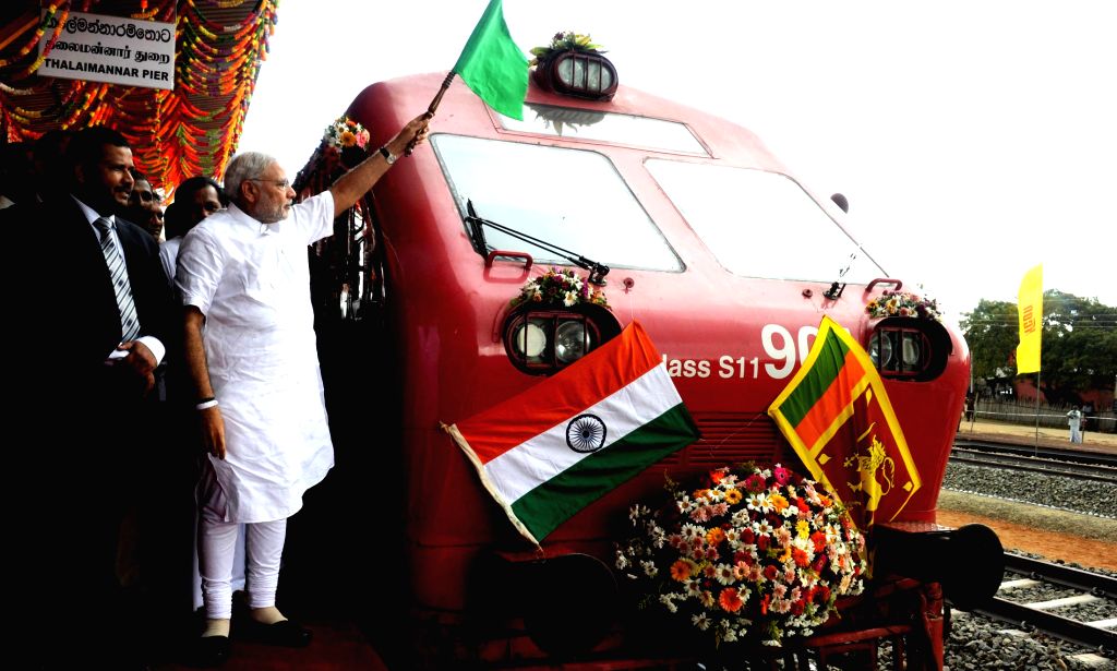 Talaimannar (Sri Lanka): Modi inaugurates Talaimannar Pier Railway Station