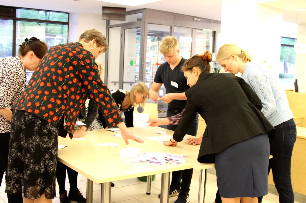 ESTONIA-TALLINN-EU PARLIAMENT ELECTIONS