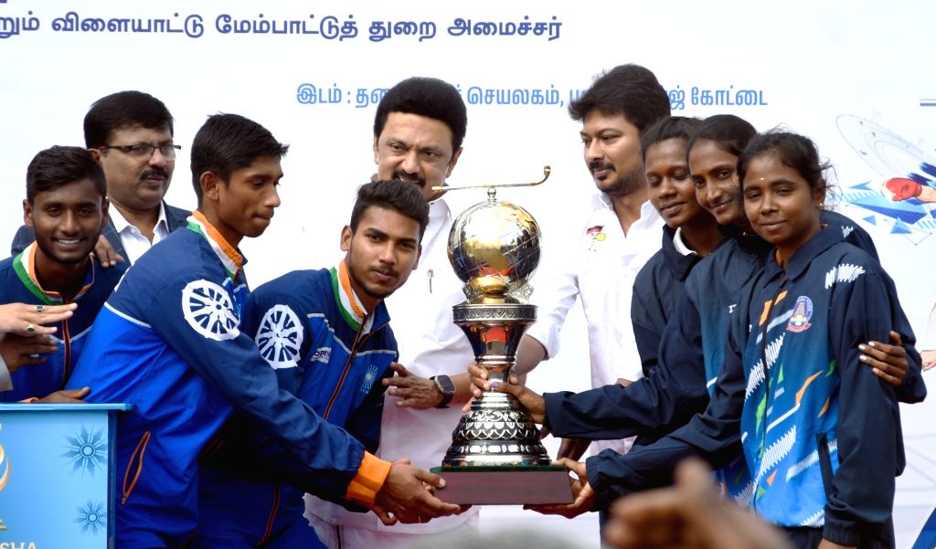 Hockey World Cup Trophy Tour arrives in Chennai