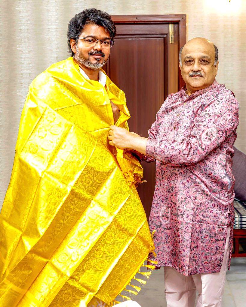 Tamil Nadu CM S. Joseph Vijay Meets Madras High Court Chief Justice