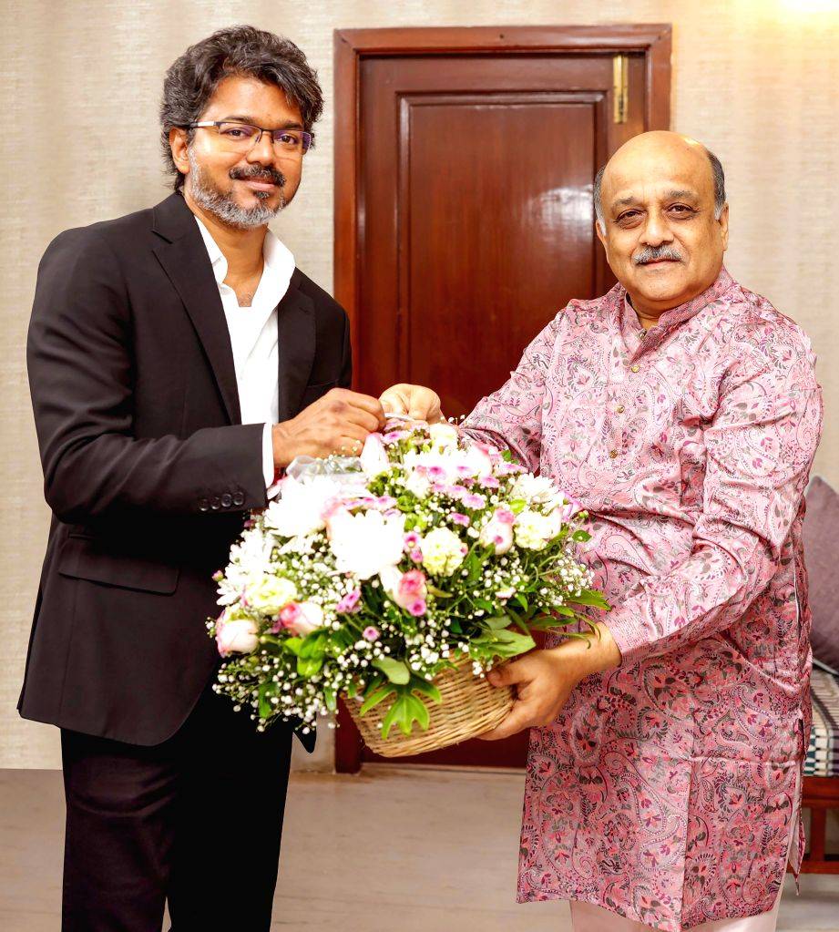 Tamil Nadu CM S. Joseph Vijay Meets Madras High Court Chief Justice
