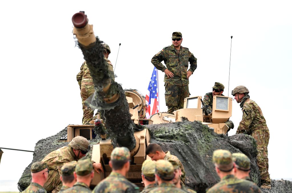 GEORGIA-TBILISI-MILITARY DRILL-NOBLE PARTNER 2018
