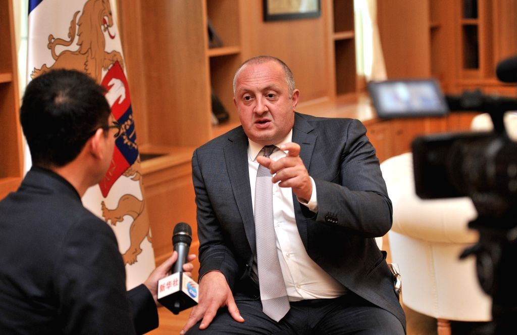 GEORGIA-TBILISI-PRESIDENT-INTERVIEW