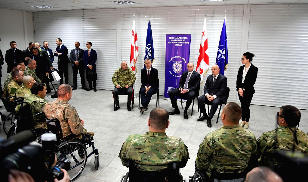 GEORGIA-TBILISI-NATO SECRETARY GENERAL-VISIT