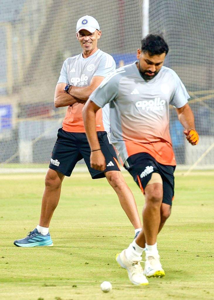 Team India Practice Session Ahead of 1st ODI Match Against South Africa
