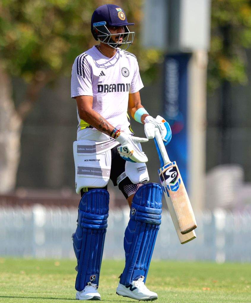 Team India’s practice session ahead of their match against Pakistan.