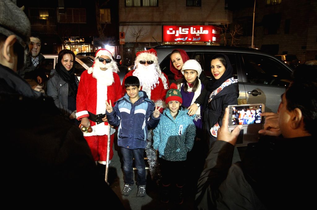 IRAN-TEHRAN-CHRISTMAS