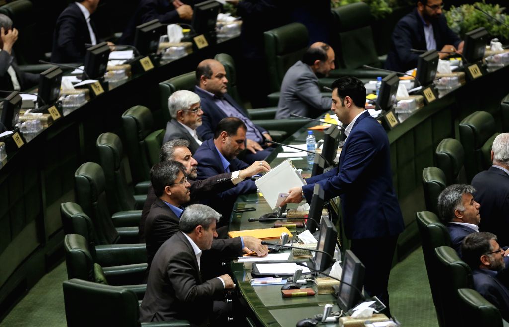 IRAN-TEHRAN-PARLIAMENT-INTERIM SPEAKER
