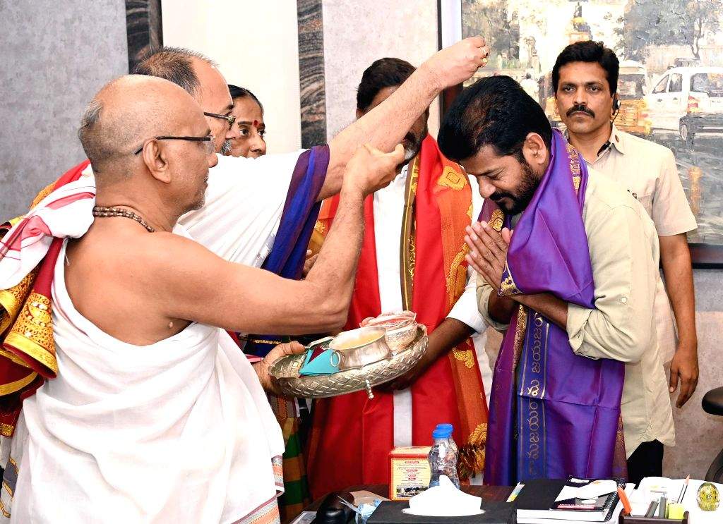 Telangana CM Revanth Reddy Unveils Sri Rama Navami Poster