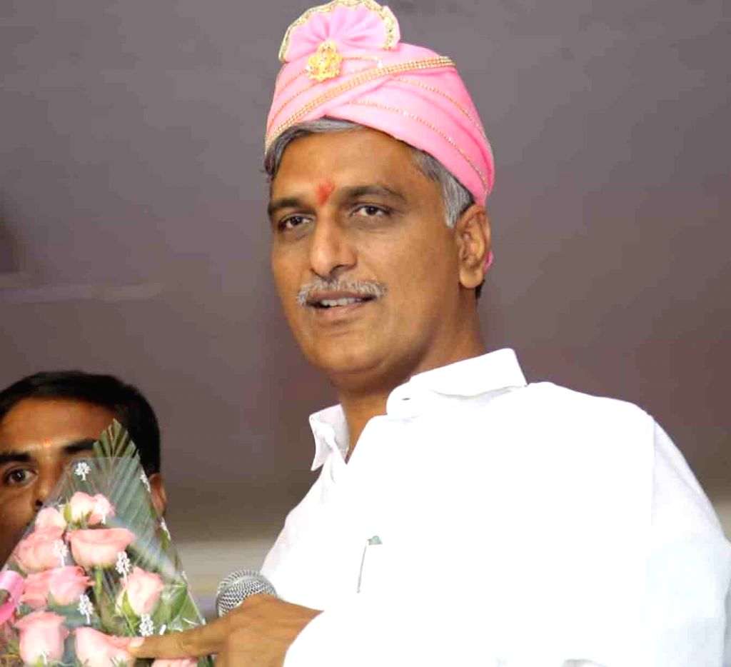 Siddipet (Telangana): T. Harish Rao at TRS meeting