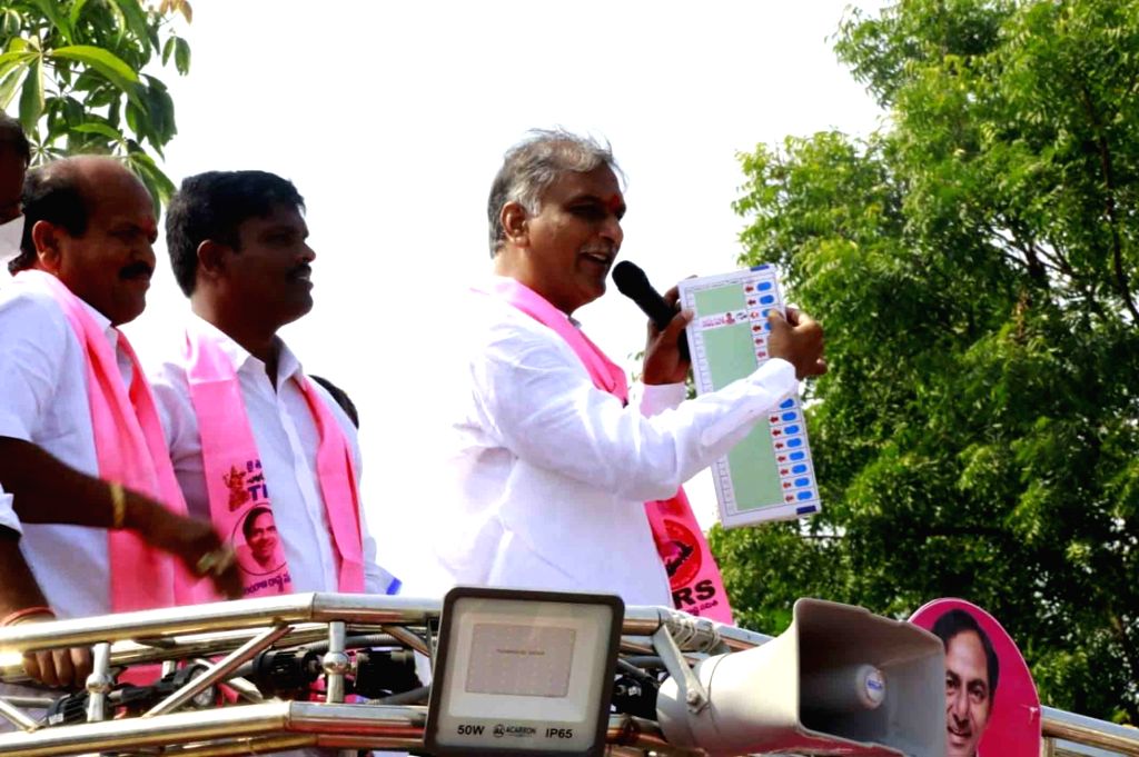 T. Harish Rao campaigns for Dubbaka By-elections