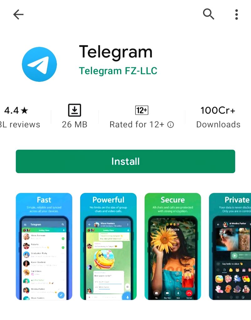 Telegram crosses 1bn downloads on Google's Play Store